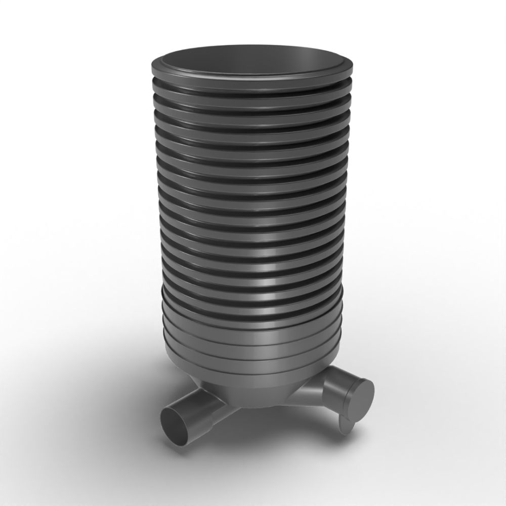 Inspection Chamber Set - 600mm Diameter x 1510mm Depth with 150mm ...
