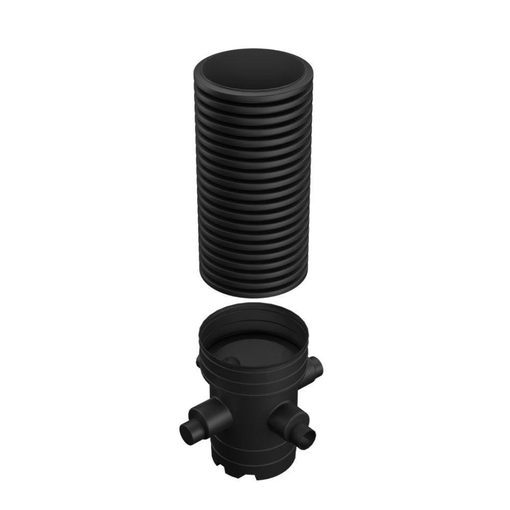 Catchpit Chamber Set - 600mm Diameter x 1450mm Height For 150mm & 225mm ...