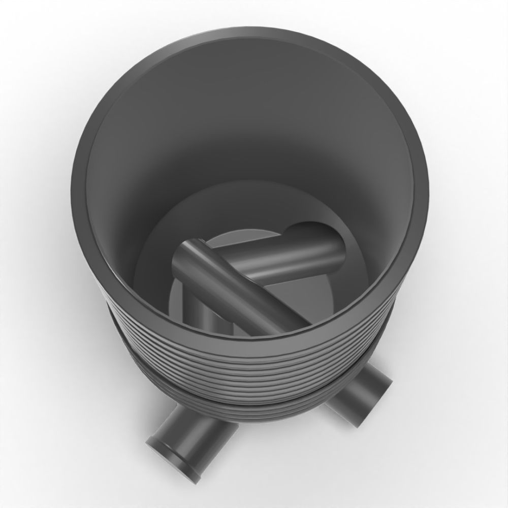 Inspection Chamber Set - 600mm Diameter x 896mm Depth with 150mm ...