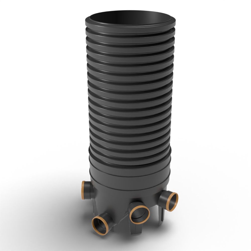 Inspection Chamber Set - 450mm Diameter x 1480mm Depth with 110mm ...