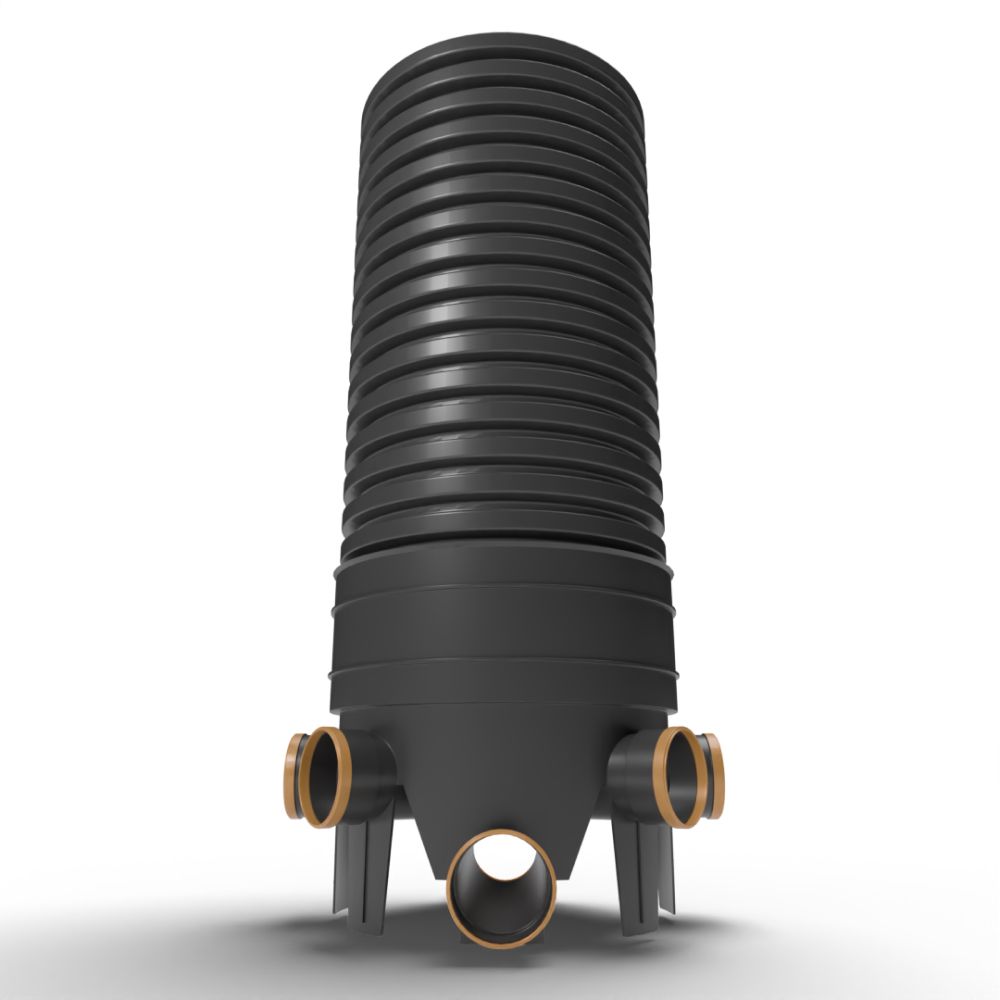 Inspection Chamber Set - 450mm Diameter x 1480mm Depth with 110mm ...