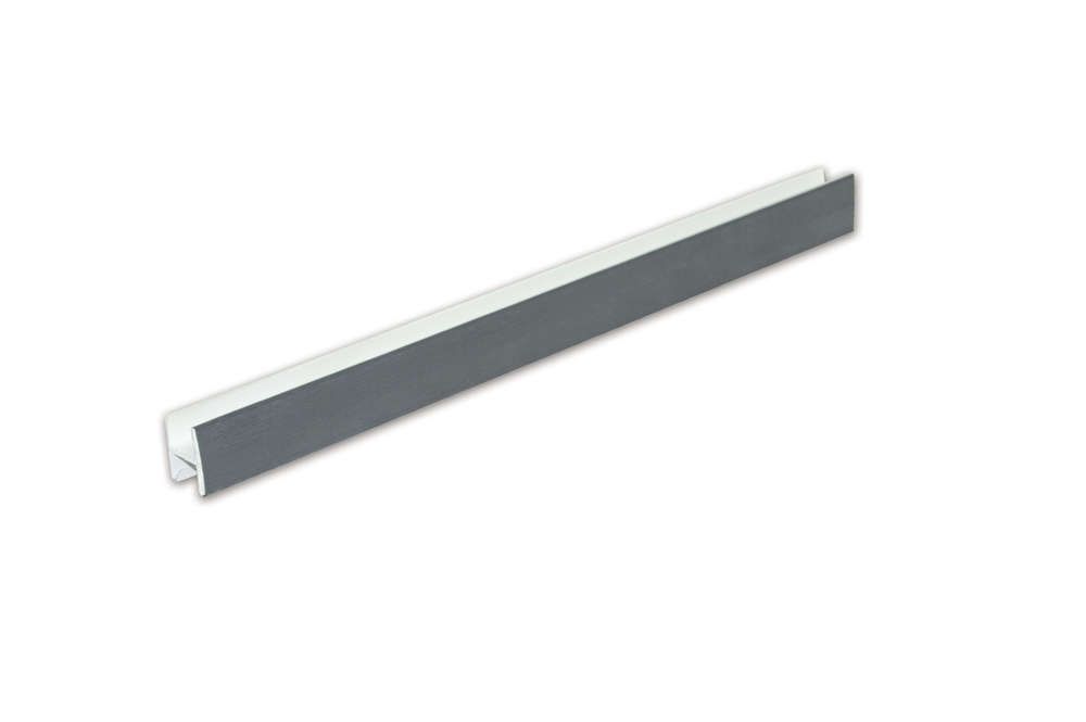 Anthracite Grey Woodgrain Soffit Joint Trim - 5mtr