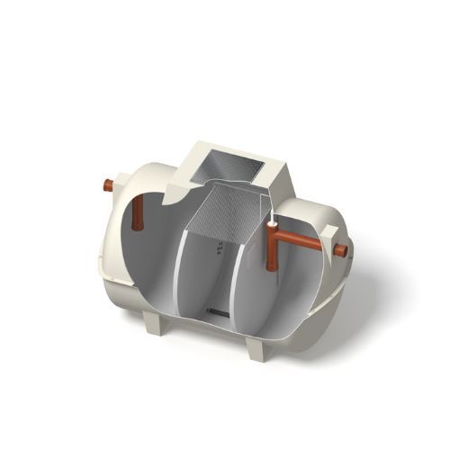 Marsh ENSIGN ULTRA 4 Person Sewage Treatment Plant with 1000mm Riser ...