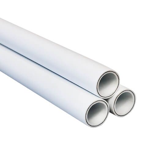 FloPlast Flofit+ Push Fit Easy-Lay Pipe - 22mm x 3mtr - Pack of 20