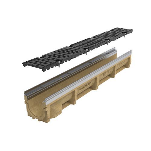 Channel Drainage Polymer Concrete Class D400 - 1mtr