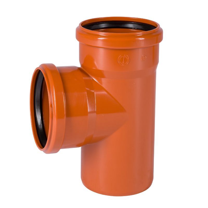 Drainage Junction Double Socket - 87.5 Degree x 110mm